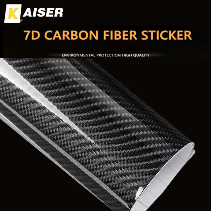 7D/3D Carbon Fiber Sticker Waterproof Vinyl Car Sticker Glossy Matte ...