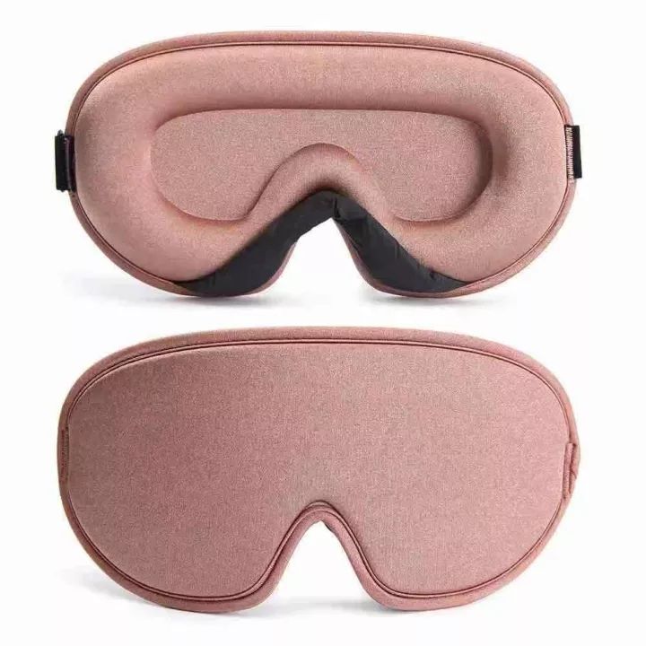3D Sleep Mask Silk Men Women Dry Eye Mask Sleeping Padded Shade Cover ...