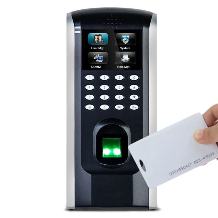 RFID Biometric Fingerprint Access Control And Time Attendance ZK SF200 ...