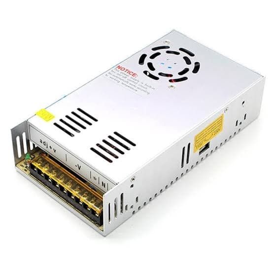 Power Supply Switching 12v 40a FAN 40 Ampere 12 Volt Kipas | Lazada ...