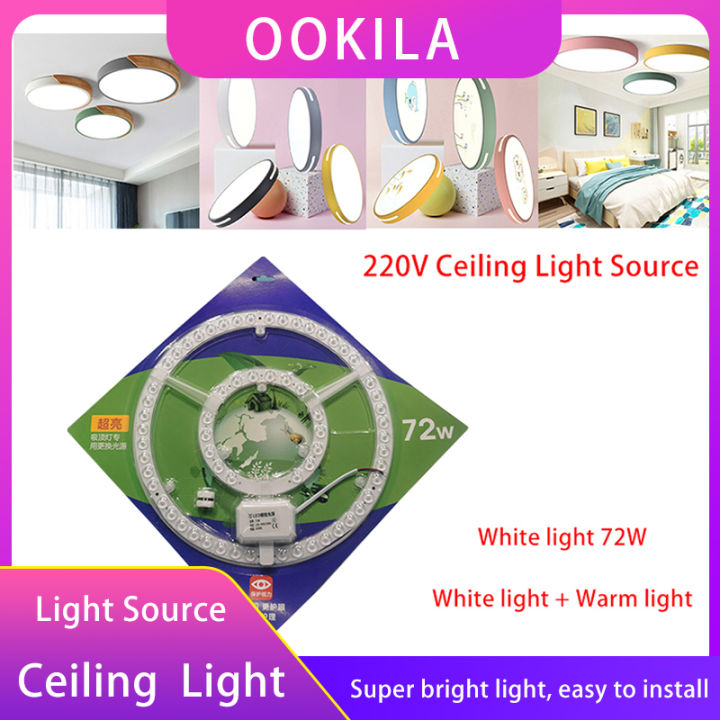 ookila ceiling lights Module Source Ceiling Lamp Indoor 72W 48W 36W 24W ...
