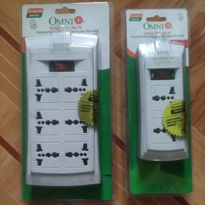 Omni Universal Outlet Extension Cord w/ Switch | Lazada PH