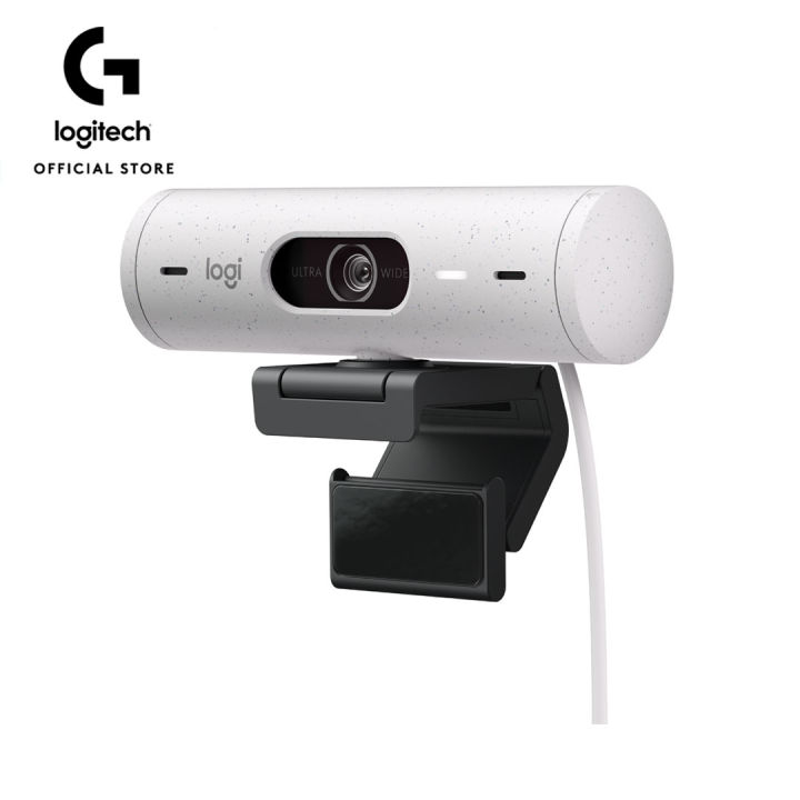 Logitech Brio 500 Full HD webcam with auto light correction, auto ...