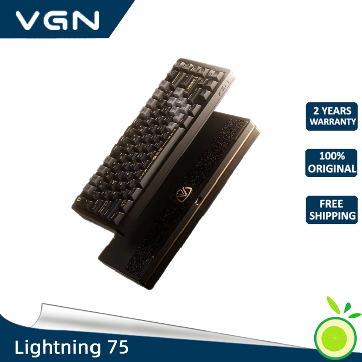 VGN FLASH 75 Aluminum Magnetic Wired Keyboard Hot swappable RGB GASKET ...