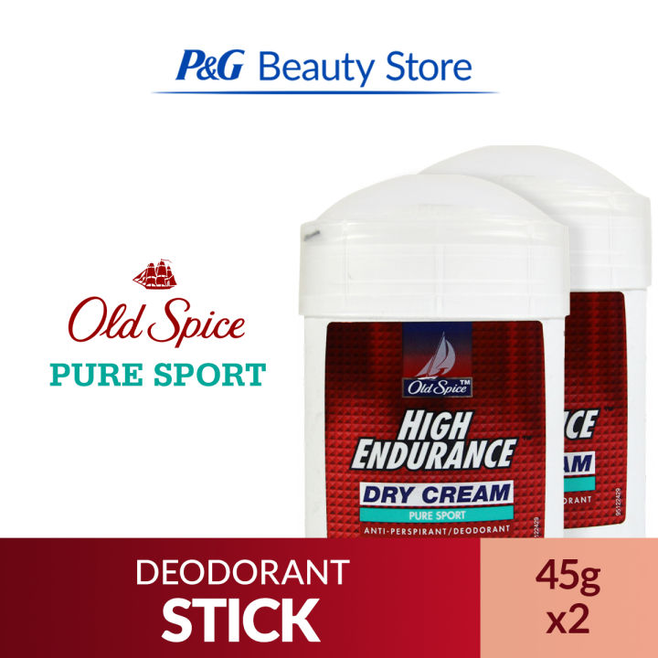Old Spice High Endurance Cream Deodorant Pure Sport 45g 2s Deo | Lazada PH