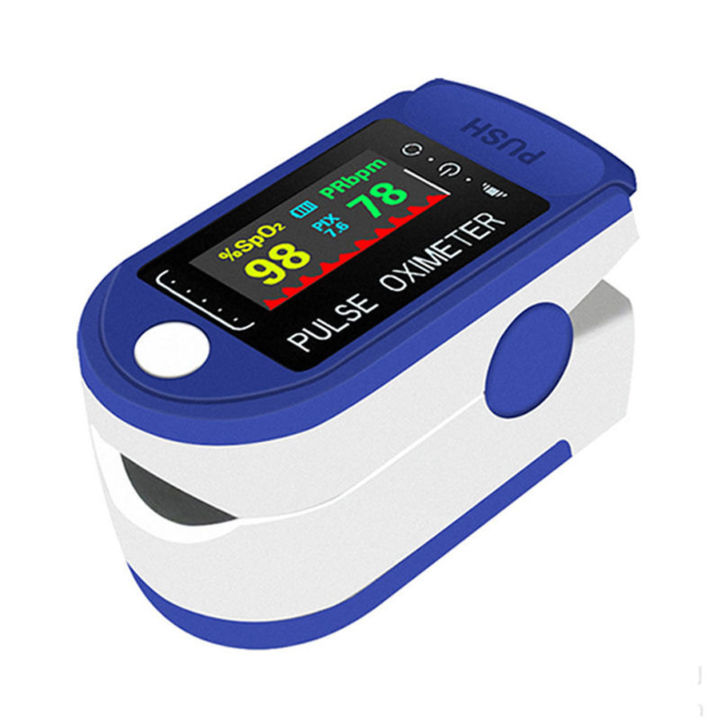 FLORAA Finger Oxygen Sensor Finger Oximeter Portable Blood Oxygen Meter ...