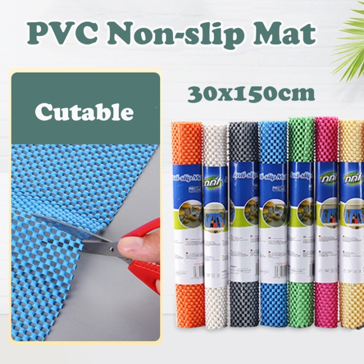 30×150cm Multi Purpose Mesh Non Slip Grip Mat PVC Table Top Cabinet ...