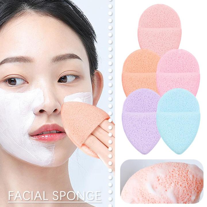 Face Washing Puff Rubbing Face Towel Sponge Cleansing Makeup Puff N3Z4 ...