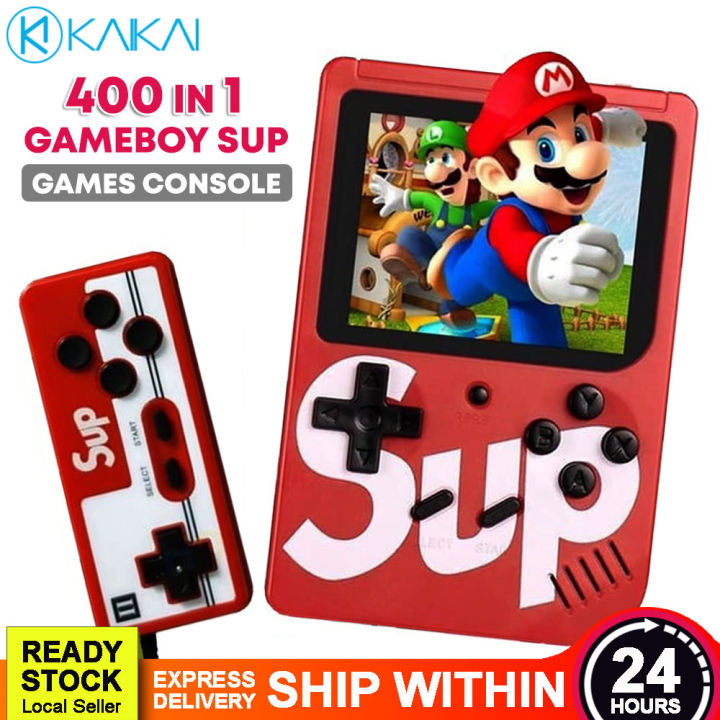 ️PROMO ️ 400 in 1 Retro Portable Mini SUP Gameboy Game Classic Remote ...