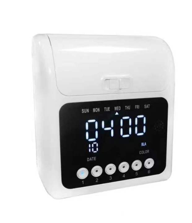 Electronic Employee Time Clock Recorder Bundy Clock Attendance Time ...