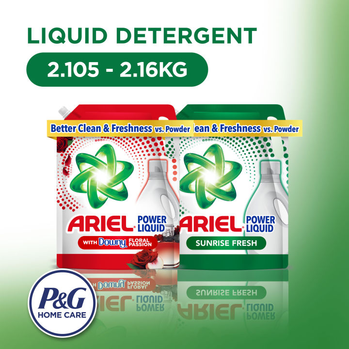 Ariel Liquid Detergent Floral Passion Sunrise Fresh 2.105 - 2.16KG Refill (Laundry, Detergent ...