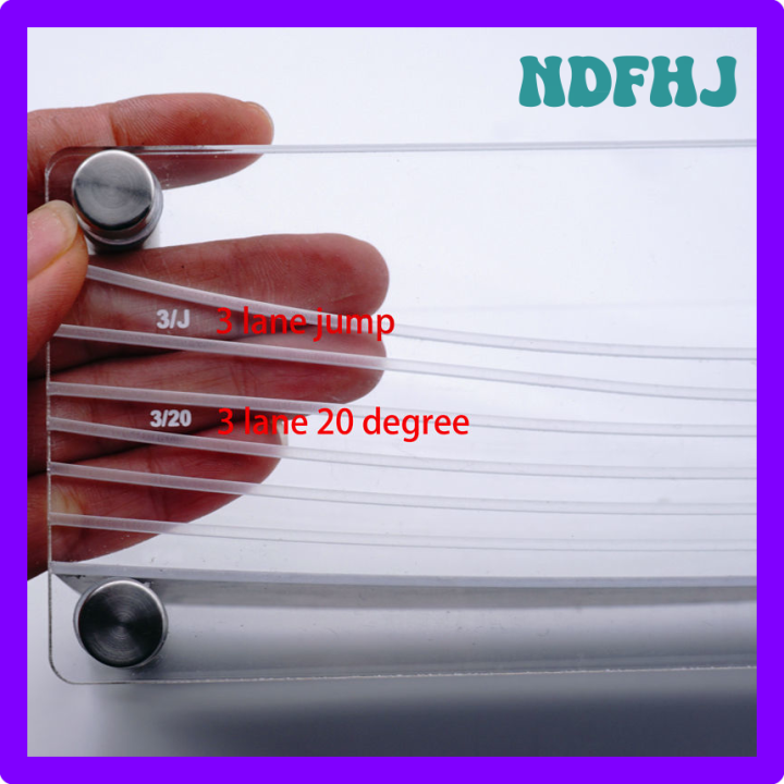 NDFHJ Bank Helling Checker Drie/Vijf-Track Multi-Hoek Rem Rangeren ...