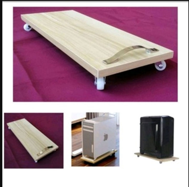 CPU computer case stand holder with caster wheels for computer case PC ...