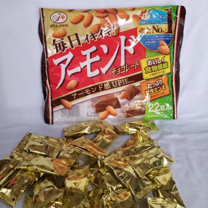 Fujiya Almond Chocolate Pack (22 grains) | Lazada PH