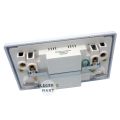 ABB CRS213 13A RCD Twin Switch Socket Outlet, 2 gang / 2x13A SSO with ...
