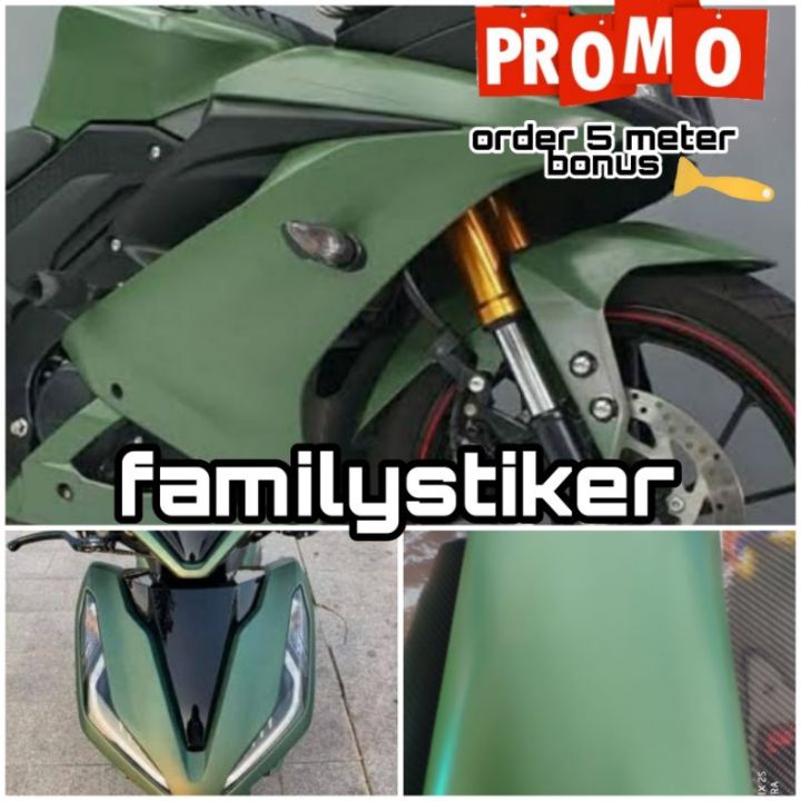 Skotlet Hijau Army Doff Skotlet Motor Warna Hijau Army Sticker Sekotlet ...