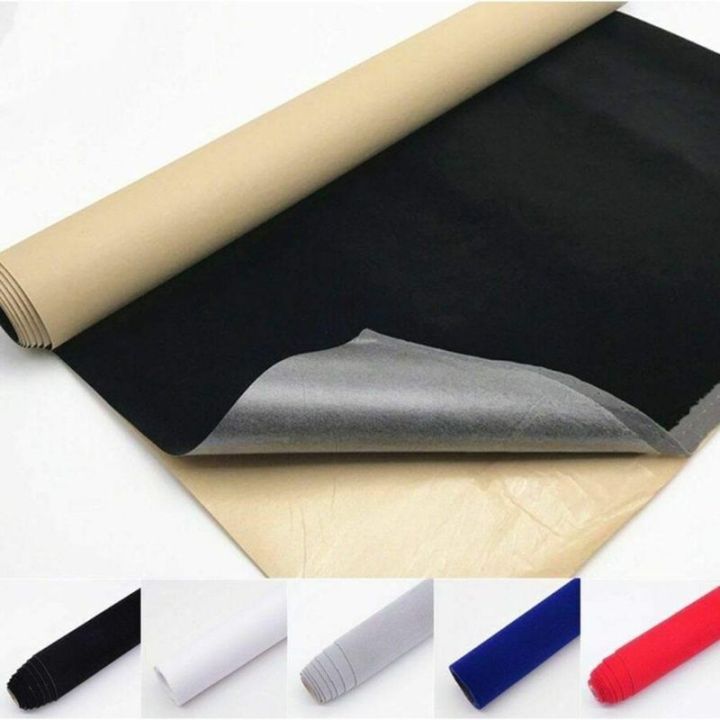 SHK Flocking cloth self-adhesive velvet fabric craft sticker lining ...