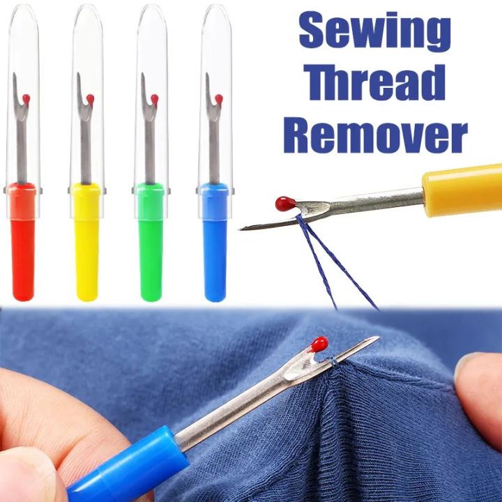 1/4Pcs Sewing Thread Hair Remover Plastic Handle Craft Thread Cutter ...