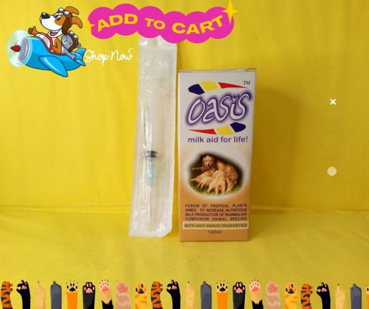 Oasis Supplement for Lactating Dams with Anti--Parvo Properties 120 ml ...