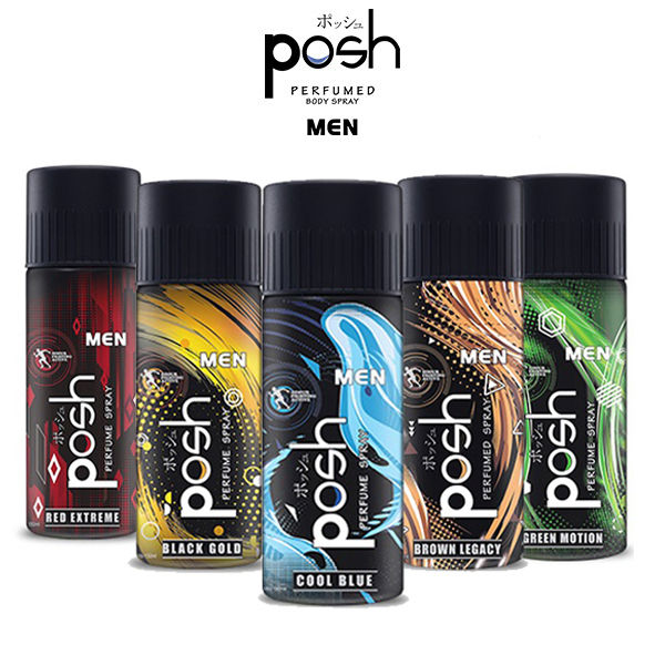 Posh MEN Parfumed Body Spray - 150ml | Lazada Indonesia