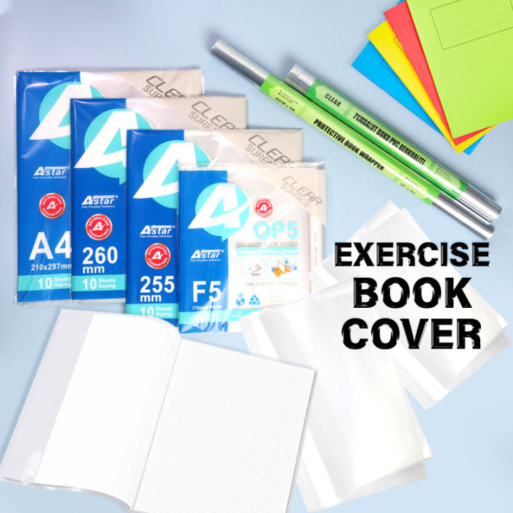 VC Art Protective Book Wrapper Exercise Book Cover Self Adhesive / Roll ...