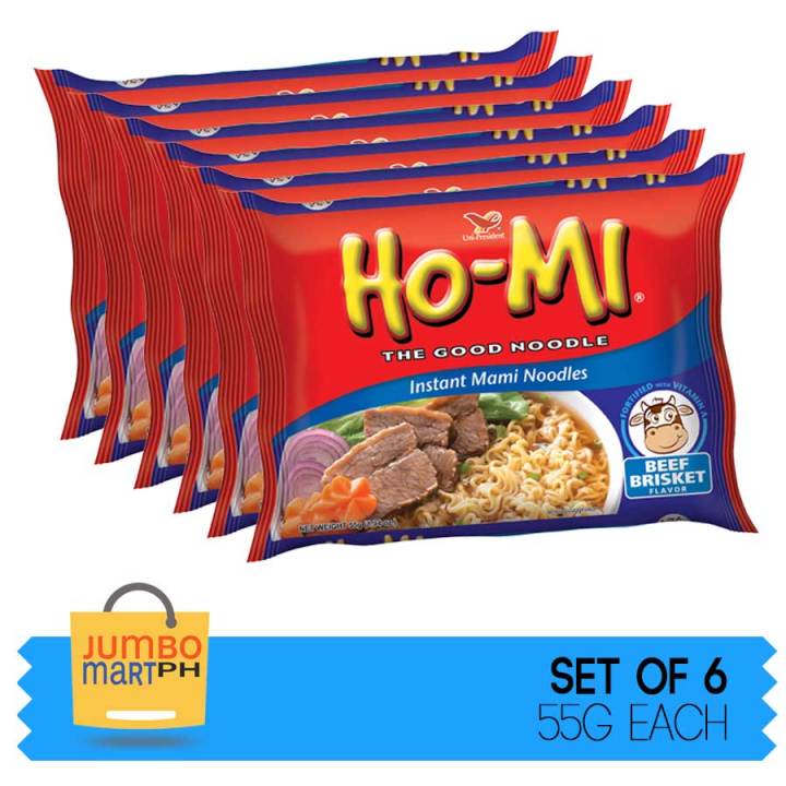 HO-MI INSTANT MAMI BEEF BRISKET FLAVOR 55G / SET OF 6 | Lazada PH