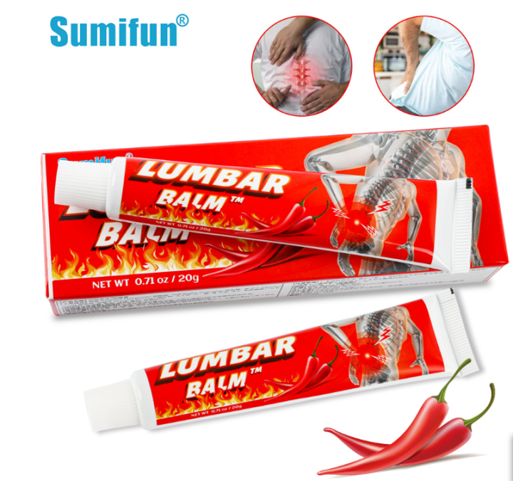 20g Lumbar Pain Ointment Portable Small Lumbar Care Cream for Joint ...