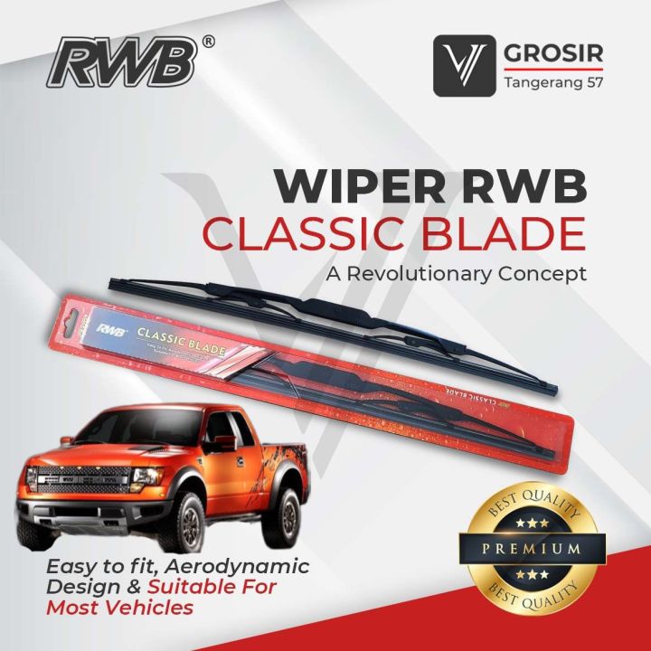 WIPER FORD RAPTOR F150 2010-2014 Classic Blade RWB 2 PCS | Lazada Indonesia