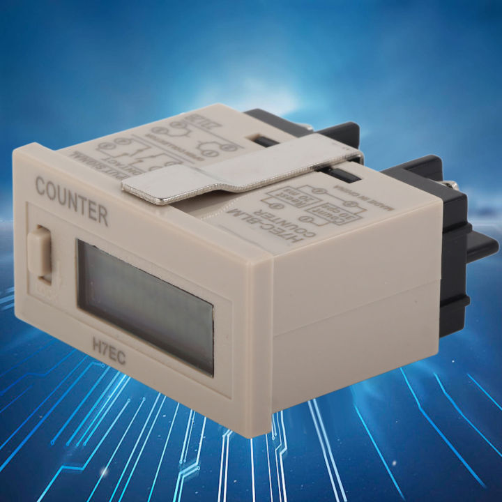 6-digit Display Electronic Counter Contact Short-circuit Counting H7EC-BLM Digital Electrical ...