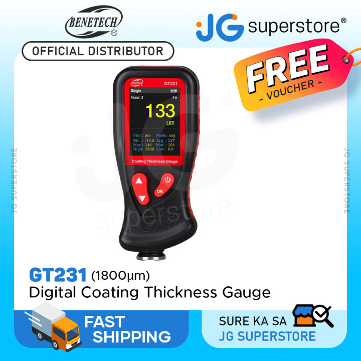 [CLEARANCE] Benetech GT230 / GT231 Digital Coating Thickness Measuring Gauge with Single and ...