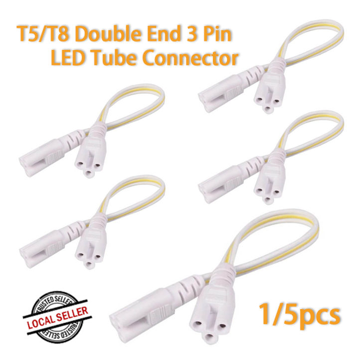 [ready Stock] 1 5pack 20cm 30cm 50cm 100cm T5 T8 Led Tube Connecting