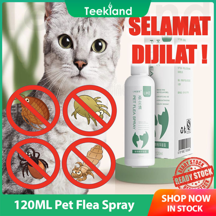 Teekland Tick and Flea Spray Dog Spray for Ticks and Fleas Remover for ...