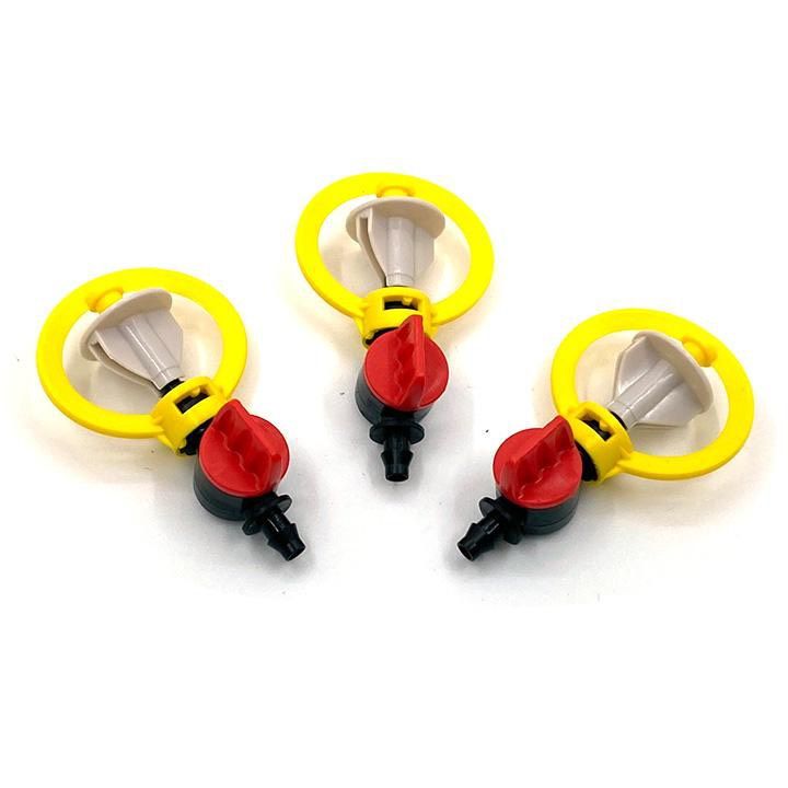 Béc tưới rau SD502 phun mưa lưu lượng 250 L/h, Bán kính 4m, liền van ...