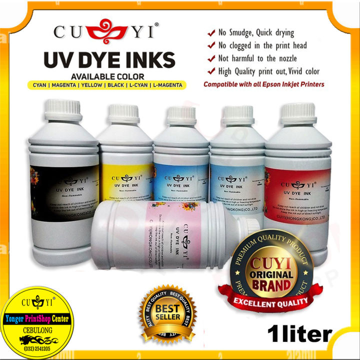 CUYI UNIVERSAL DYE INK 1LITER-CEBULONG CUYI | Lazada PH