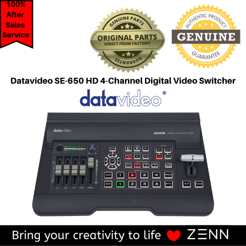 Datavideo SE-650 HD 4-Channel Digital Video Switcher | Lazada