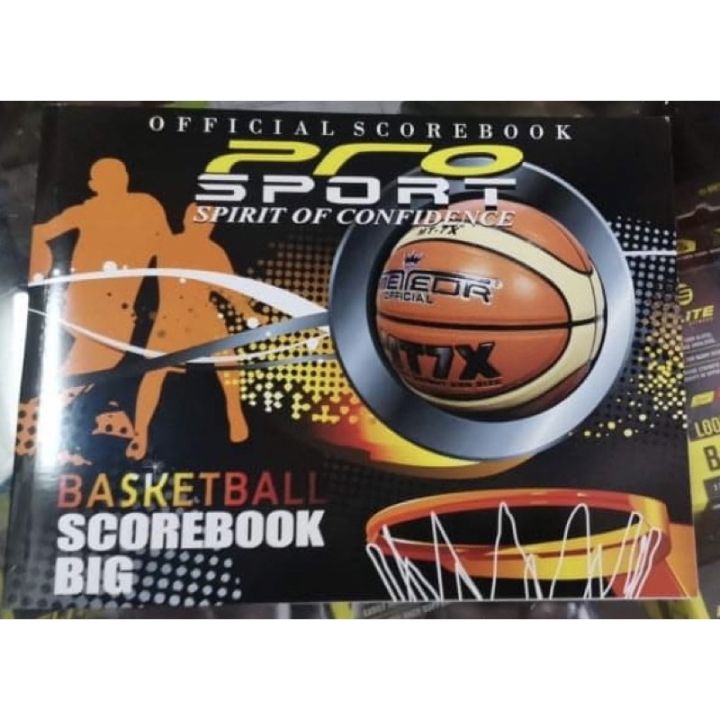 Basketball Scorebook Basketball Scoresheet New Edition FIBA | Lazada PH