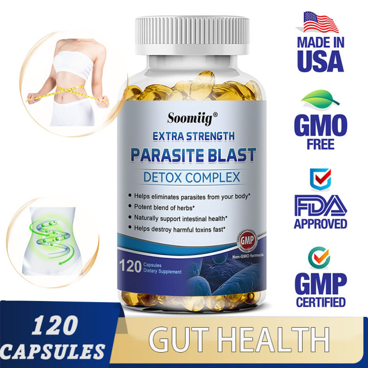 Gut Health Supplement - Helps Reduce Internal Parasites, Detoxify ...