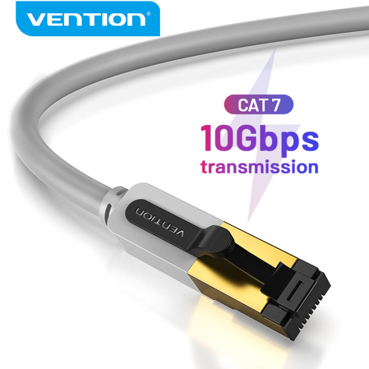 Vention Ethernet Cable RJ 45 Cat7 Lan kabel STP RJ45 kabel rangkaian ...