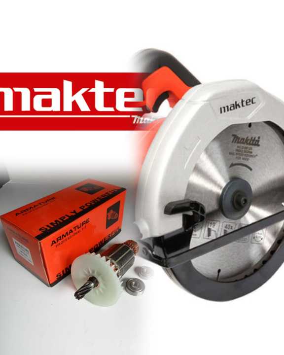 Armature Circular Saw Maktec MT580 / Armature Gergaji Kayu Maktec MT580 ...