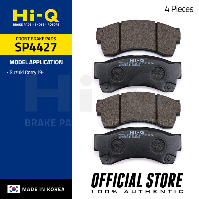 RoadFit Hi-Q Front Brake Pads for Suzuki Carry 2019- SP4427 HiQ | Lazada PH