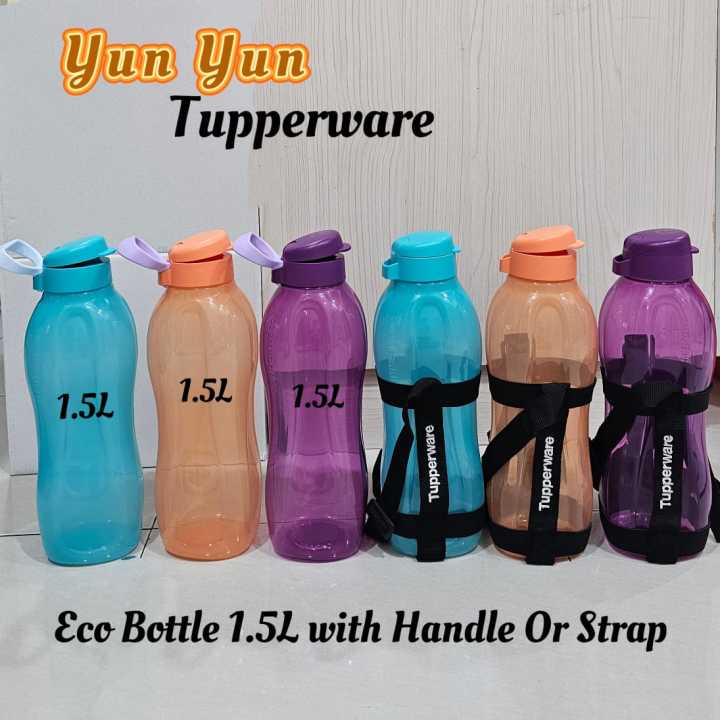 Tupperware Eco Bottle 1.5L - NO Handle / With Handle / With Strap | Lazada