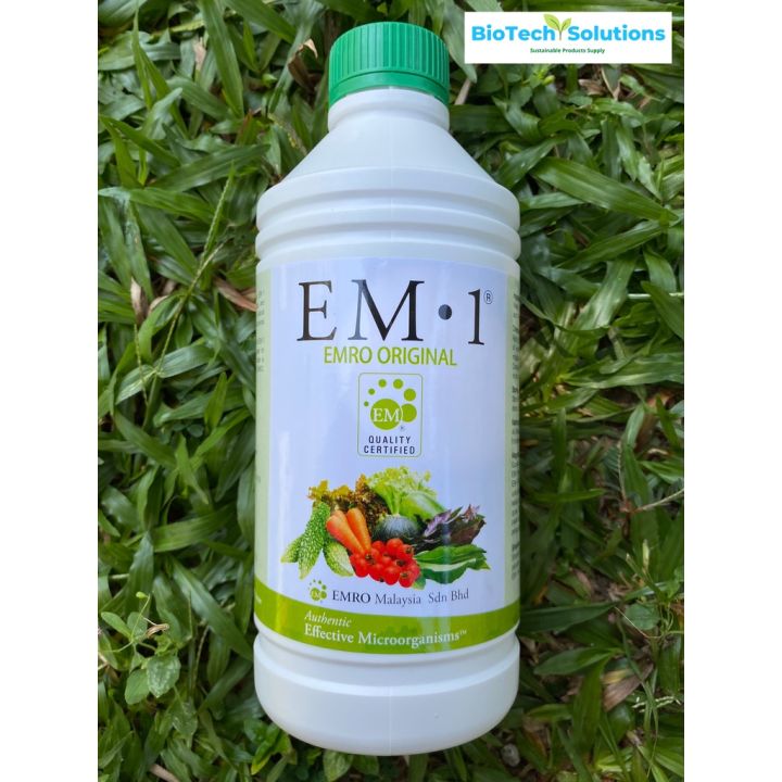 ♭EM1 EMRO Original EM Effective Microorganisms (1 Litre), soil ...