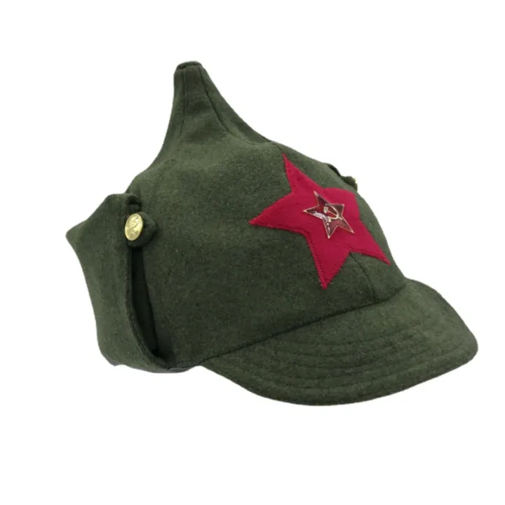 Budenovka Woolen Broadcloth Helmet Red Army Cavalry Commander Semyon ...