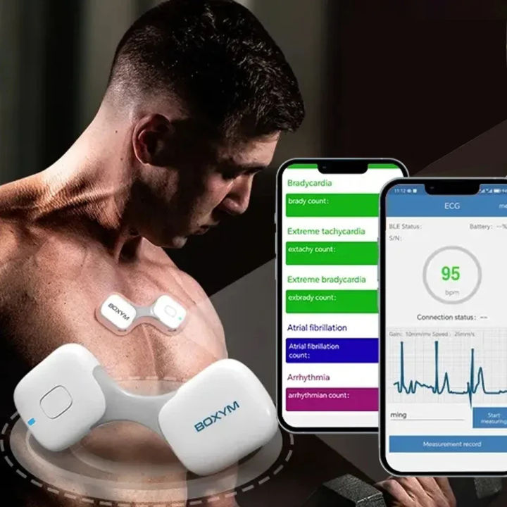 24 Hour ECG Monitor Heart Monitoring Bluetooth Wearable ...