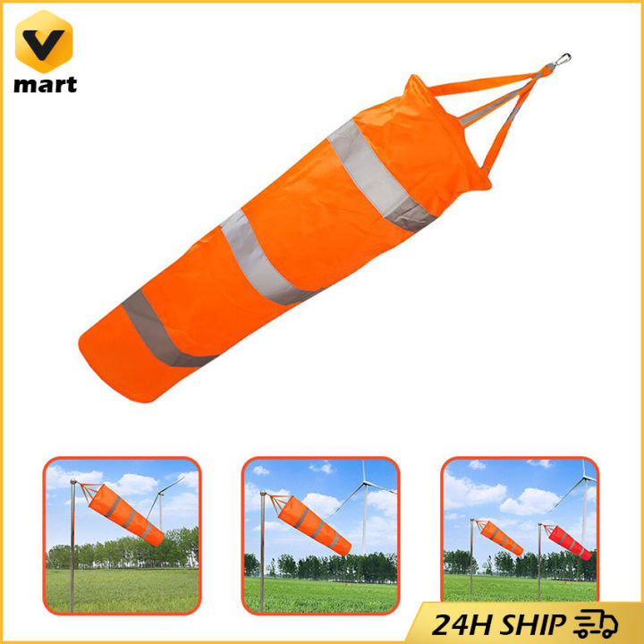 80cm Reflective Windsock Outdoor Scratchproof Windproof Fluorescent ...