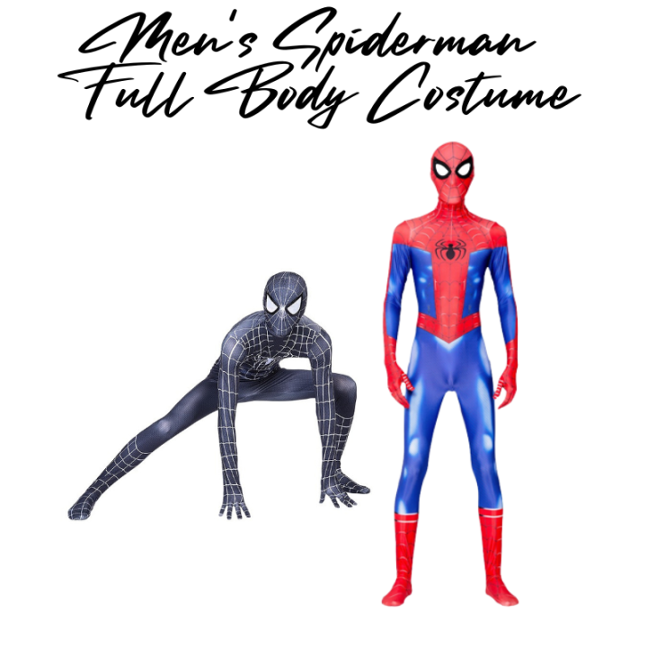 Roleplay : Men's Full Spiderman Body Suit (MTH 444231011) | Lazada ...
