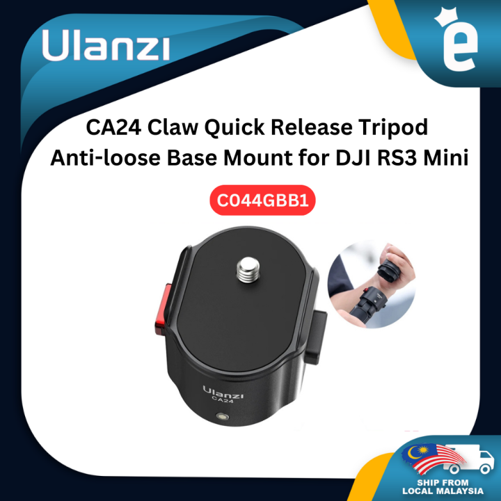 Ulanzi CA24 Claw Quick Release Tripod Anti-loose Base Mount for DJI RS3 ...