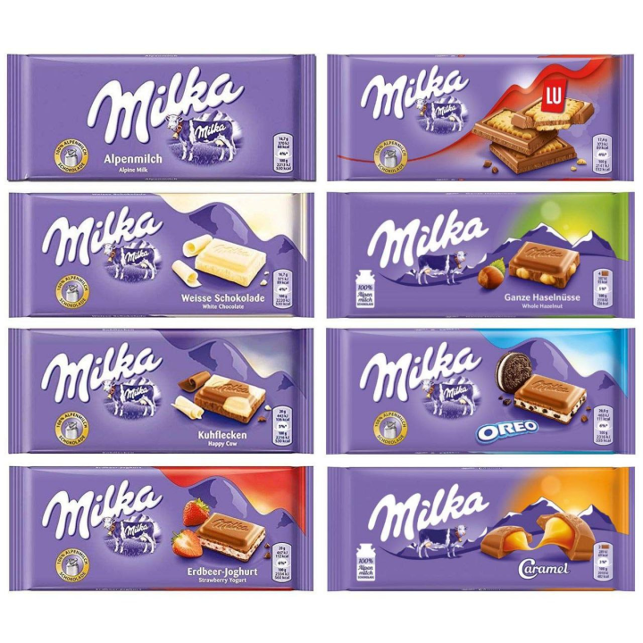 Milka Chocolate 100gm Made In Germany | Lazada