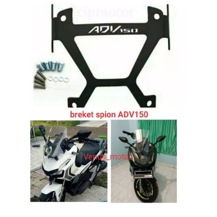 BREKET SPION ADV150 / BREKET SERPO ADV 150 + ANTI JEBOL | Lazada Indonesia