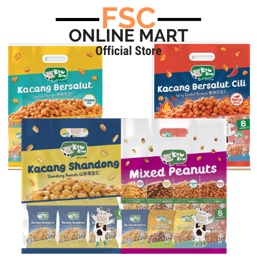 [FSC] KOW KOW Peanut Value Pack 15gm x (6/8)s | Lazada